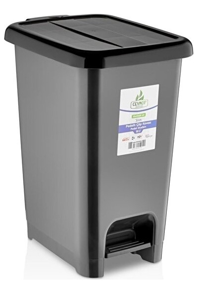 Ceymop Slim Pedallı Çöp Kovası 50 Lt Ceymop Slim Pedallı Çöp Kovası 50 Lt