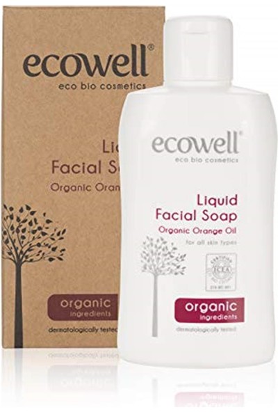 Ecowell Organik Likit Yüz Temizleme Sabunu (150 Ml) 1 Paket(1 x 150 Ml)