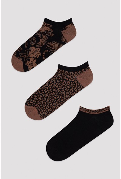 Penti 140 Wild Nature 3lü Patik Çorap
