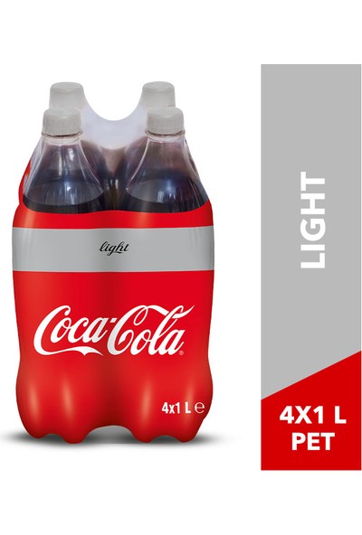 Coca-Cola Light Pet 4X1 L Coca-Cola Light Pet 4X1 L