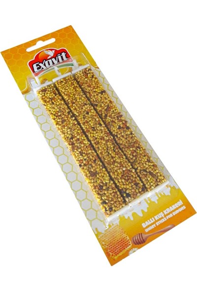 Nova Exovit Meyveli Kuş Krakeri 3 Lü
