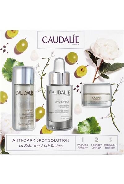 Caudalie Anti- Dark Spot Solution Set Leke Caudalie Anti- Dark Spot Solution Set Leke
