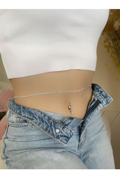 Güllü Vücud Zinciri Beyaz