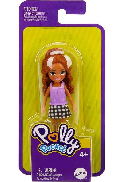 Polly Pocket ve Arkadaşları Figür - Esmer Mor BLUZ-FWY19 Polly Pocket ve Arkadaşları Figür - Esmer Mor BLUZ-FWY19