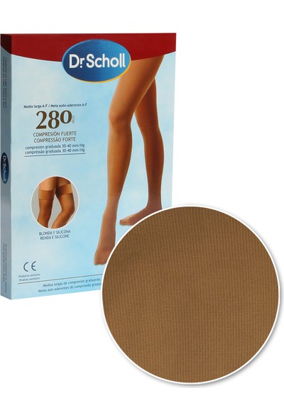 KFDS 9019 Scholl 280 Den. Kasığa Kadar Sil. Çorabı 30-40 Mm/hg KFDS 9019 Scholl 280 Den. Kasığa Kadar Sil. Çorabı 30-40 Mm/hg