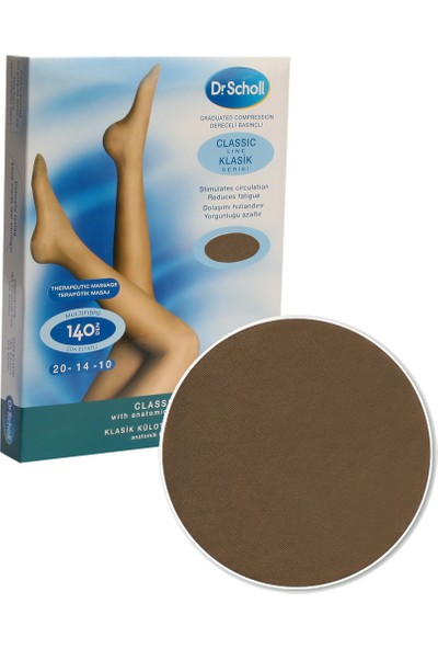 KFDS 2402 Scholl 140 Den. Külotlu Çorabı