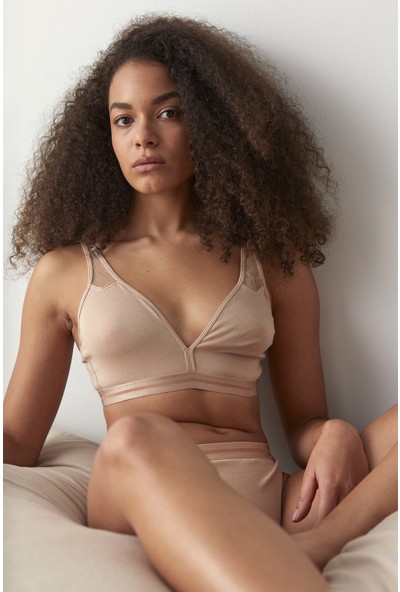 Penti Bej Comfy Mesh Sütyen Penti Bej Comfy Mesh Sütyen