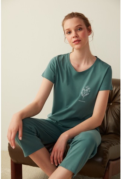 Penti Base Heart Pijama Takımı