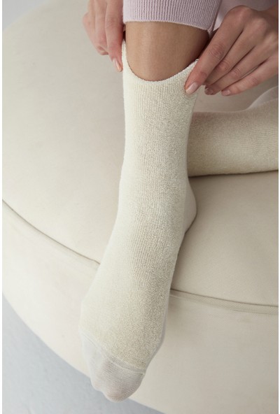 Penti Marşmelov Towel Soket Çorap Penti Marşmelov Towel Soket Çorap