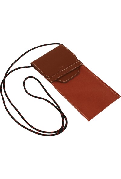 Mutlu Mikrop Kahverengi Telefon Çantası Mutlu Mikrop Kahverengi Telefon Çantası