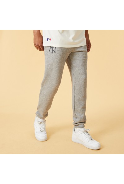 New Era Team Logo Erkek Gri Eşofman Altı (12893119)