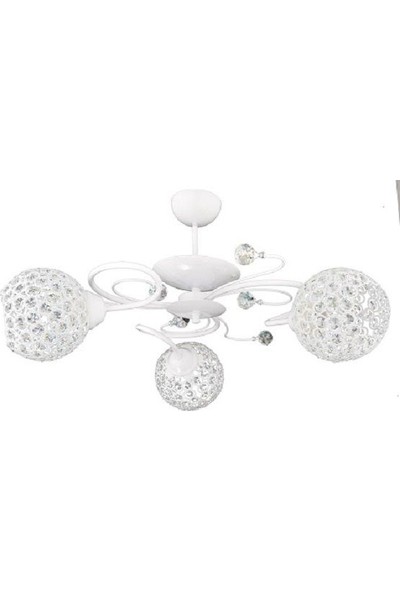 Venon Aydınlatma Zerda 3'lü Ct Beyaz Avize