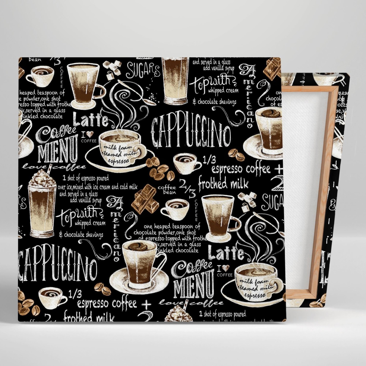 SML Tablo Kahve Coffee Cappuccıno Latte Cafe Restoran Mutfak Fiyatı