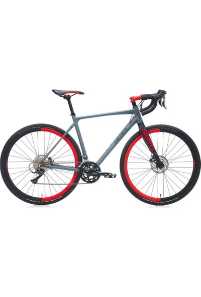 Carraro Gravel G0 500H 16-V Md Mat Antrasit Siyah Kırmızı Carraro Gravel G0 500H 16-V Md Mat Antrasit Siyah Kırmızı
