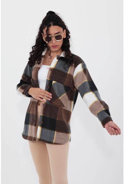 Coral Çift Cepli Kalın Oduncu Gömlek Camel Coral Çift Cepli Kalın Oduncu Gömlek Camel