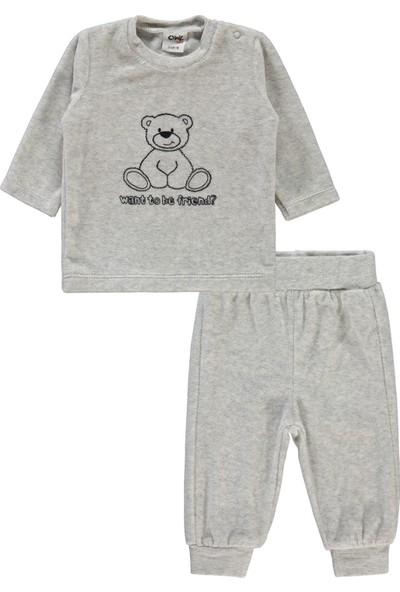 Civil Baby Bebek Pijama Takımı 3-18 Ay Grimelanj