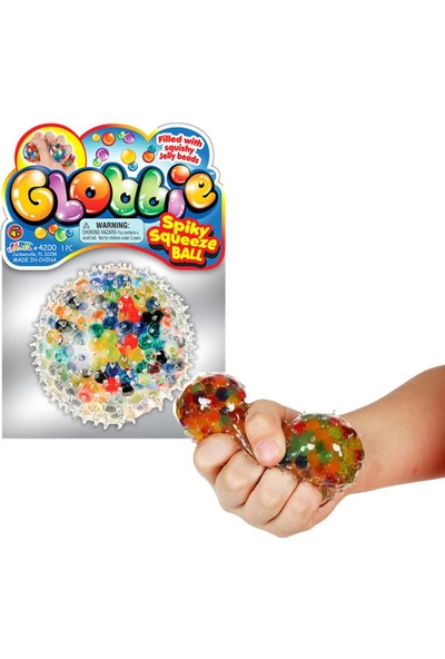 Globbie Yumuşak Fışkıran Renkli Top.