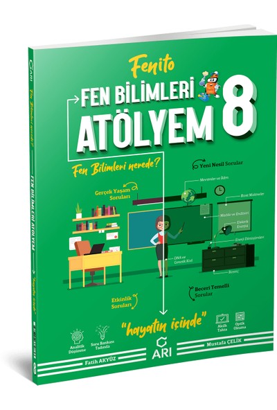 8. Sınıf Lgs Fenito Fen Bilimleri Atölyem Soru Bankası Arı (Bolnot'a Özel Güncel Içeriğe Sahiptir) 8. Sınıf Lgs Fenito Fen Bilimleri Atölyem Soru Bankası Arı (Bolnot'a Özel Güncel Içeriğe Sahiptir)