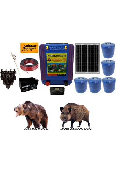 Torsan Yüksek Güç Elektrikli Çit Sistemleri Deko 2500 Torsan Yüksek Güç Elektrikli Çit Sistemleri Deko 2500