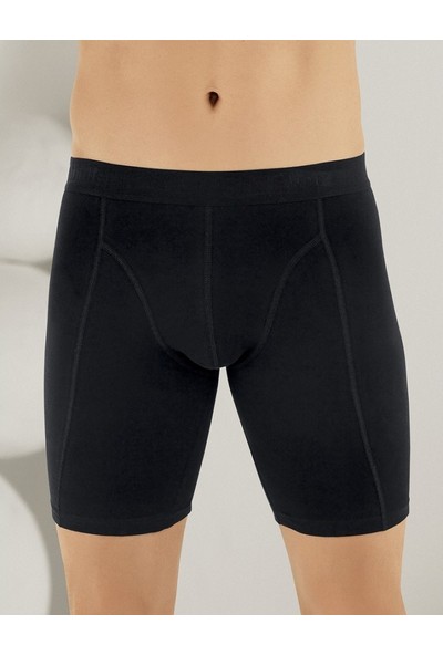 Şahinler ME114 3lü Paket Likralı Uzun Erkek Boxer Şahinler ME114 3lü Paket Likralı Uzun Erkek Boxer