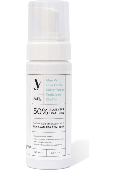 So Fly Cosmetics So Fly Aloe Vera Bakım Yapan Temizleme Köpüğü