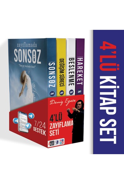 4'lü Set + Telegram (Deniz Egece Enstitü)