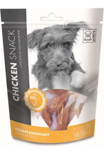 M-Pets Chıcken & Calcıum Bone Köpek Ödülü 80GR M-Pets Chıcken & Calcıum Bone Köpek Ödülü 80GR