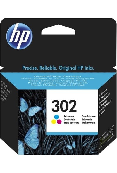 Hp F6U65AE Renkli Kartus NO:302 Hp F6U65AE Renkli Kartus NO:302