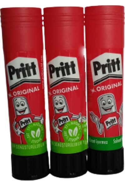 Pritt Yapıştırıcı Stick 11 gr 3'lü Pritt Yapıştırıcı Stick 11 gr 3'lü