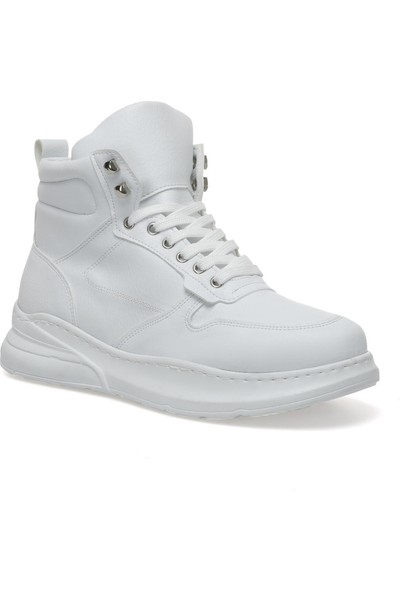 Salvano Evan 2pr Beyaz Erkek High Sneaker Salvano Evan 2pr Beyaz Erkek High Sneaker
