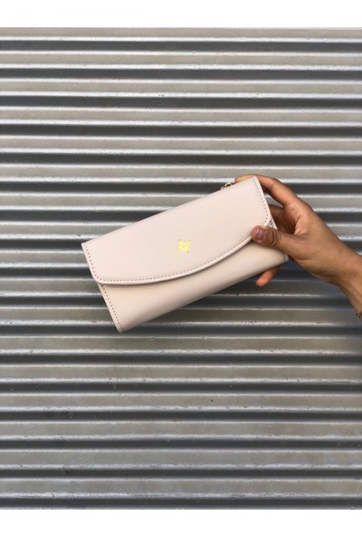 Lebina Önü Cep Detaylı Kadın Cüzdanı