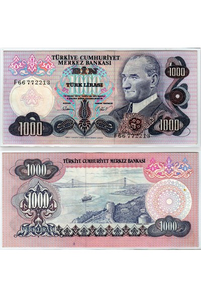 Trcollect 6.EMS.1000 Lira Ça Kondisyon (Aunc) Trcollect 6.EMS.1000 Lira Ça Kondisyon (Aunc)