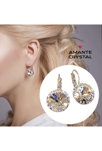 Swarovski Kristal Küpe Rivoli