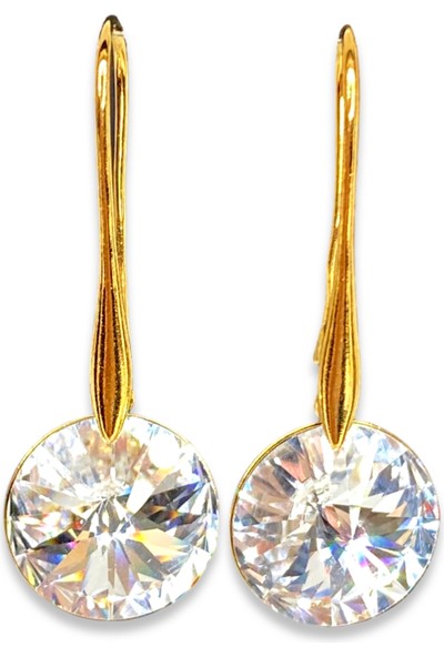 Swarovski Küpe Elina 14MM Kristal Au Swarovski Küpe Elina 14MM Kristal Au
