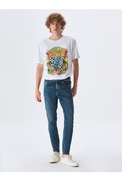 LTB Maxon Düşük Bel Dar Paça Jean Pantolon