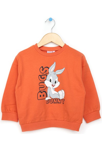Looney Tunes Baby Bunny Erkek Bebek Lisanslı Sweatshirt Looney Tunes Baby Bunny Erkek Bebek Lisanslı Sweatshirt