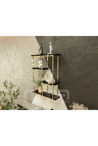 Rima Home Dekoratif Duvar Rafı, Kitaplık , Duvar Süsü