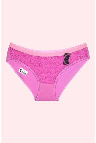 Açık Pembe Dantelli Bikini Bayan Külot PS7838 Açık Pembe Dantelli Bikini Bayan Külot PS7838