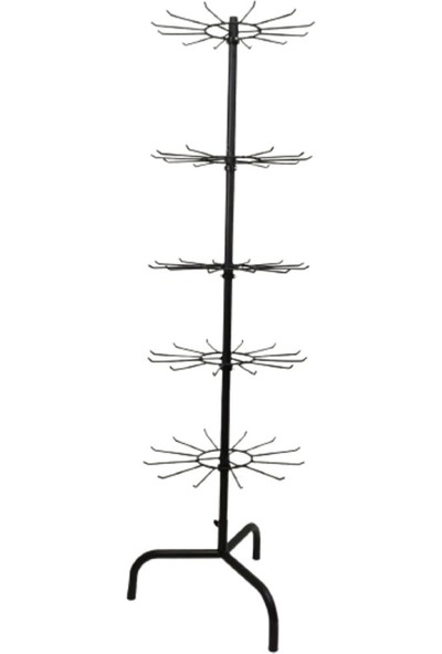 Akkaya Dekor 5 Katlı Boyalı Ayaklı Bijuteri Standı, Orta Stant, Tespihlik, Anahtarlık, Aksesuar Askılık Stant Akkaya Dekor 5 Katlı Boyalı Ayaklı Bijuteri Standı, Orta Stant, Tespihlik, Anahtarlık, Aksesuar Askılık Stant