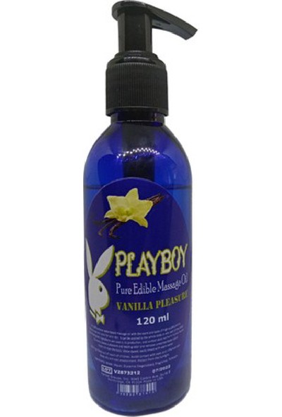Playboy Masaj Yağı Vanilya Aromalı Pure Edible Aromaterapi 120ml / Playboy Vanilla Flavored Massage Oil 120ml Playboy Masaj Yağı Vanilya Aromalı Pure Edible Aromaterapi 120ml / Playboy Vanilla Flavored Massage Oil 120ml