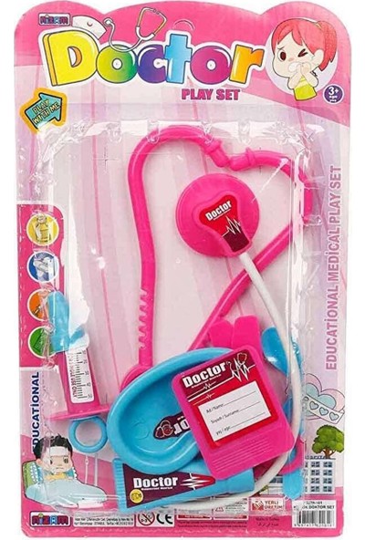 Oyuncak Doktor Seti 30X20 cm 7 Parça Oyuncak Doktor Seti 30X20 cm 7 Parça