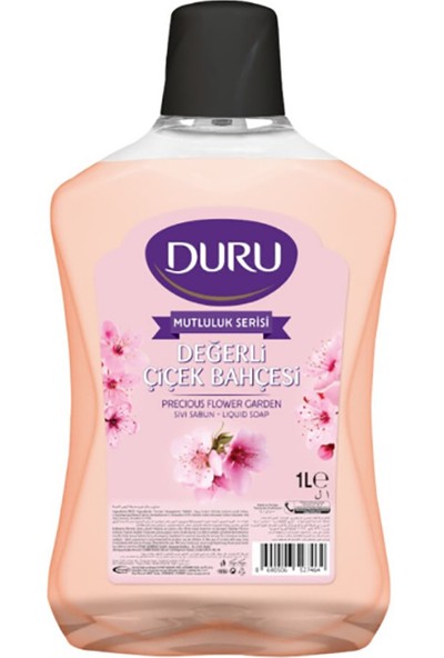 Duru Çiçek Terapisi Değerli Çiçekler Sıvı Sabun 1000 ml Duru Çiçek Terapisi Değerli Çiçekler Sıvı Sabun 1000 ml