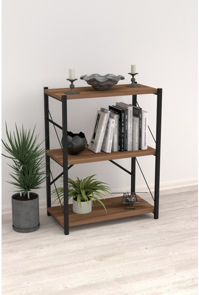 Macco Dekoratif 3 Raflı Kitaplık