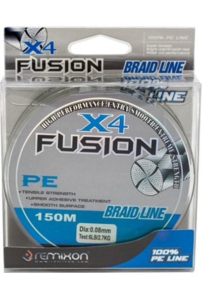 Remixon Fusion 150M X4 Green Ip Misina 0.08 mm Remixon Fusion 150M X4 Green Ip Misina 0.08 mm