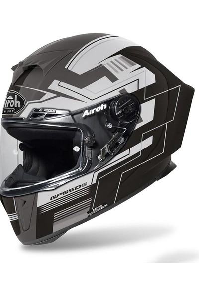 Aıroh GP550 S Challenge Siyah Matt Kask Aıroh GP550 S Challenge Siyah Matt Kask