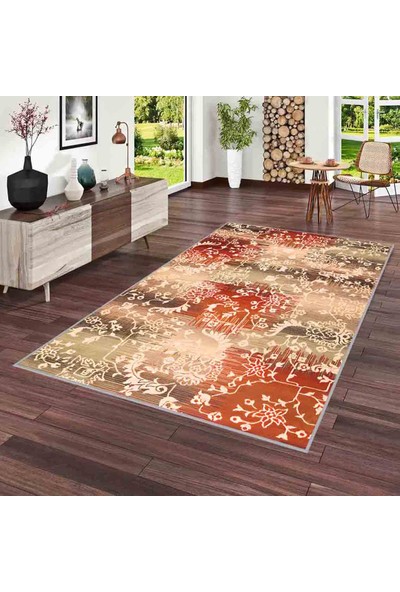 MD-Life HomeYıkanabilir Dijital Baskılı Kaymaz Taban Salon Halısı Md1938 MD-Life HomeYıkanabilir Dijital Baskılı Kaymaz Taban Salon Halısı Md1938