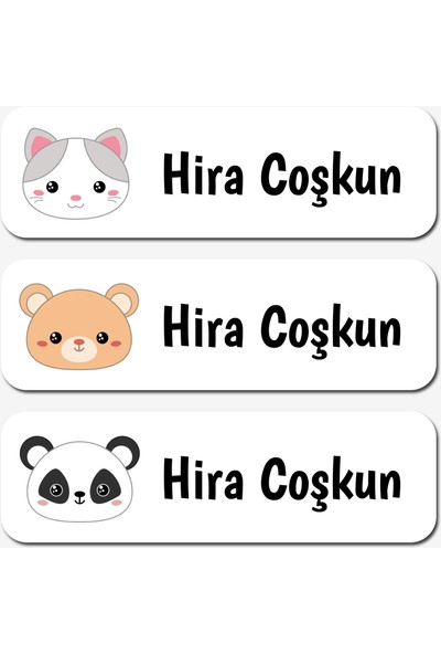 Obibaskı Kişiye Özel Okul Etiket Seti - 180 Adet - Kokusuz Ekolojik Mürekkep Pvc Etiket Sticker Obibaskı Kişiye Özel Okul Etiket Seti - 180 Adet - Kokusuz Ekolojik Mürekkep Pvc Etiket Sticker