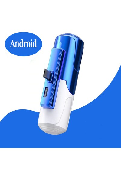 Qiruich Android Soketli Kapsül Mini Hızlı Şarjlı Güç Bankası (Yurt Dışından) Qiruich Android Soketli Kapsül Mini Hızlı Şarjlı Güç Bankası (Yurt Dışından)