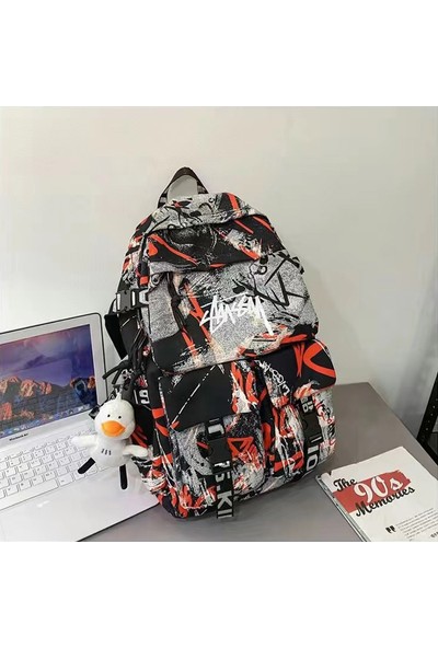 Qiruich Çok Bölmeli Büyük Kapasiteli Sırt Çantası (Yurt Dışından)