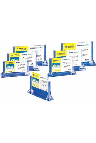 Sarff Kejea K-013 100X190MM Sütun Şeffaf Kaide Yatay